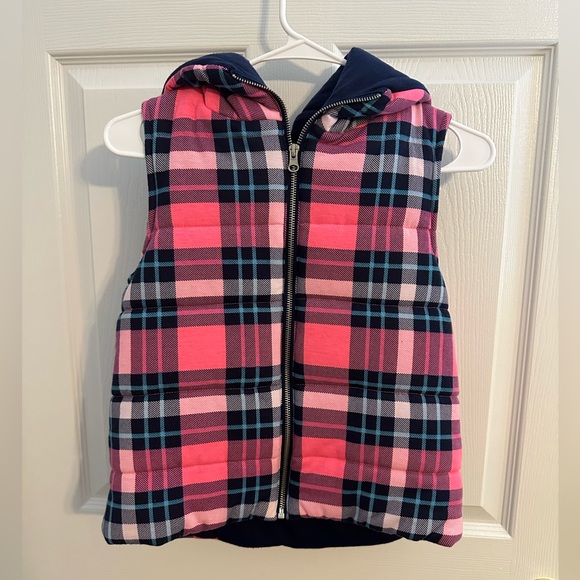 Jackets & Coats | Sugar Rush Girls Plaid Puffer Vest | Poshmark